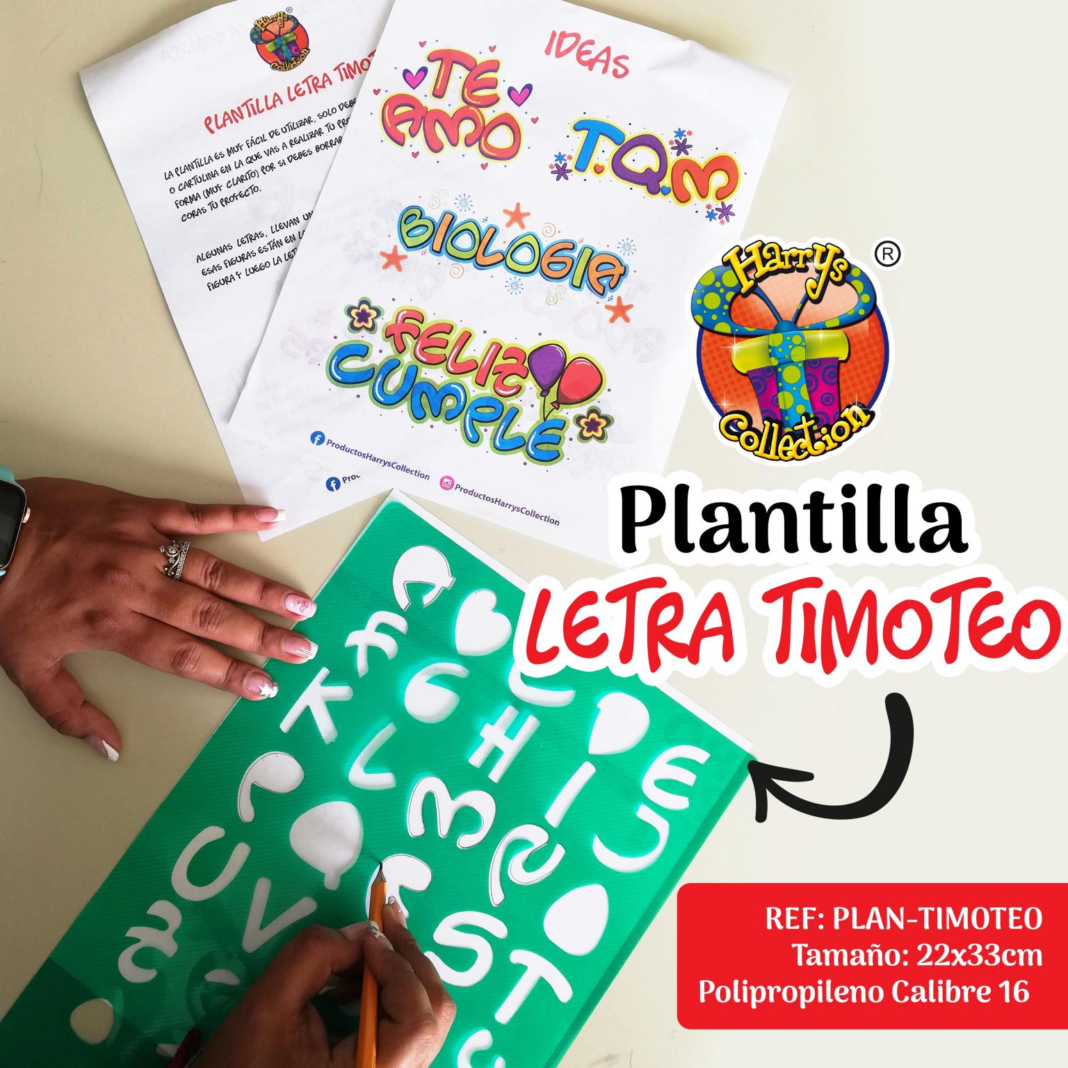 PLANTILLA TIMOTEO – Graficas Harris